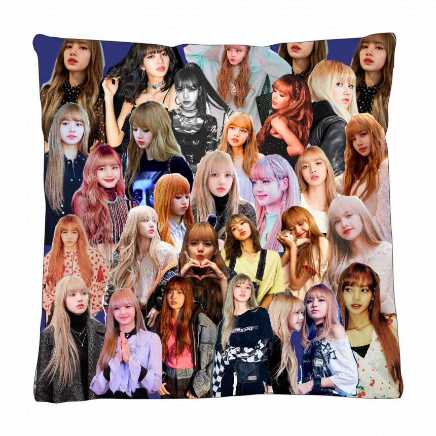 LISA LALISA MANOBAN BLACKPINK Photo Collage Pillowcase 3D